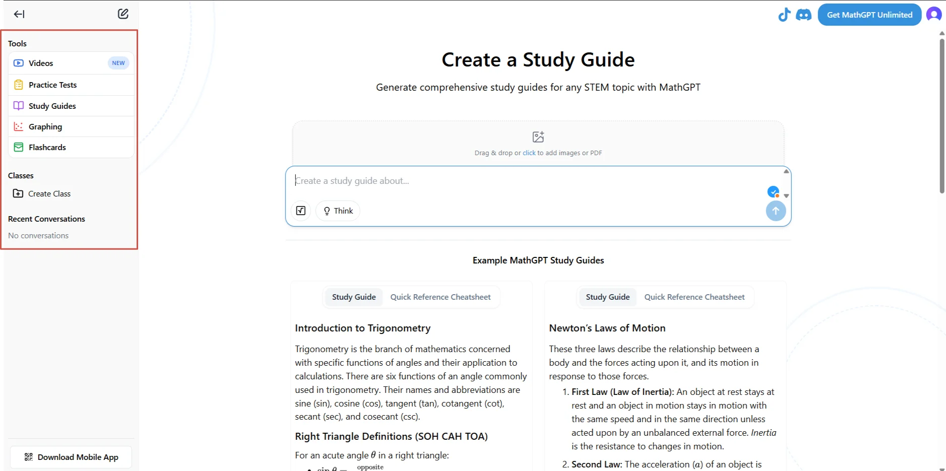 MathGPT: нейросеть для решения математических задач и уравнений онлайн