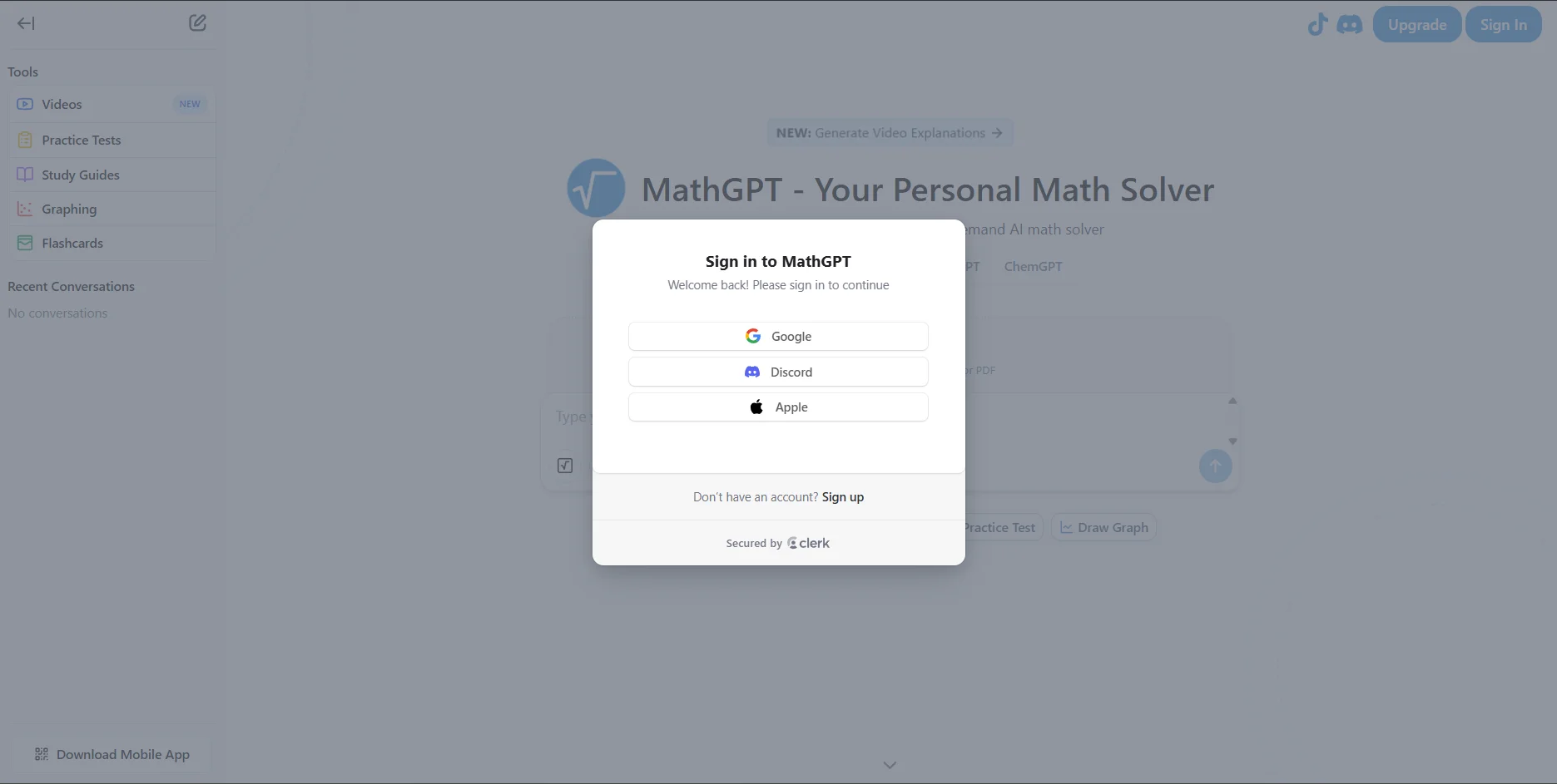 MathGPT: нейросеть для решения математических задач и уравнений онлайн