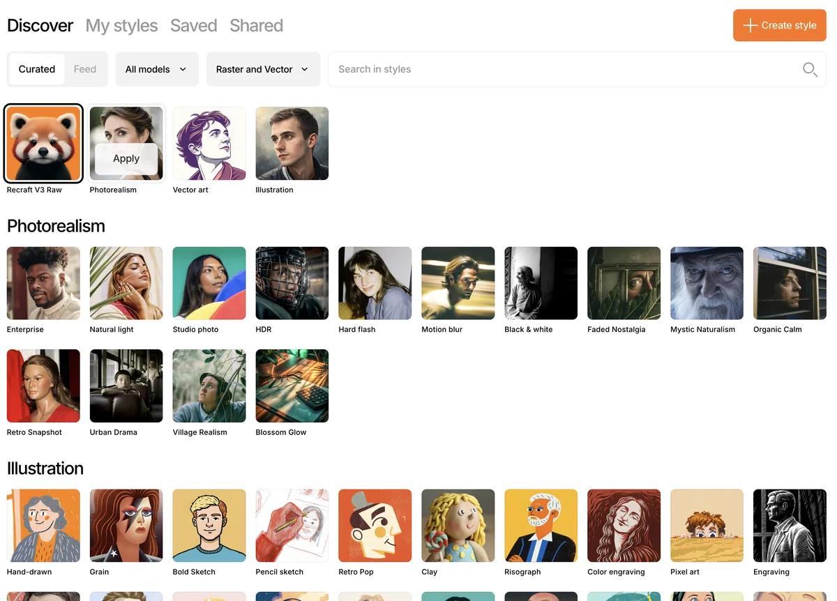 Recraft AI: нейросеть для генерации картинок и изображений