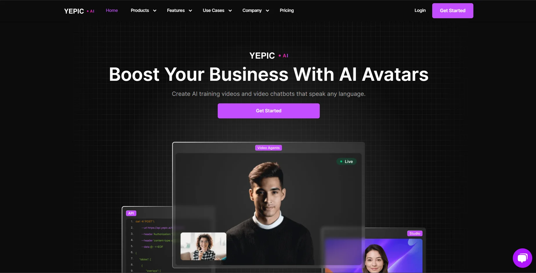 Yepic AI: генерация видео и создание персонализированных аватаров с помощью ИИ