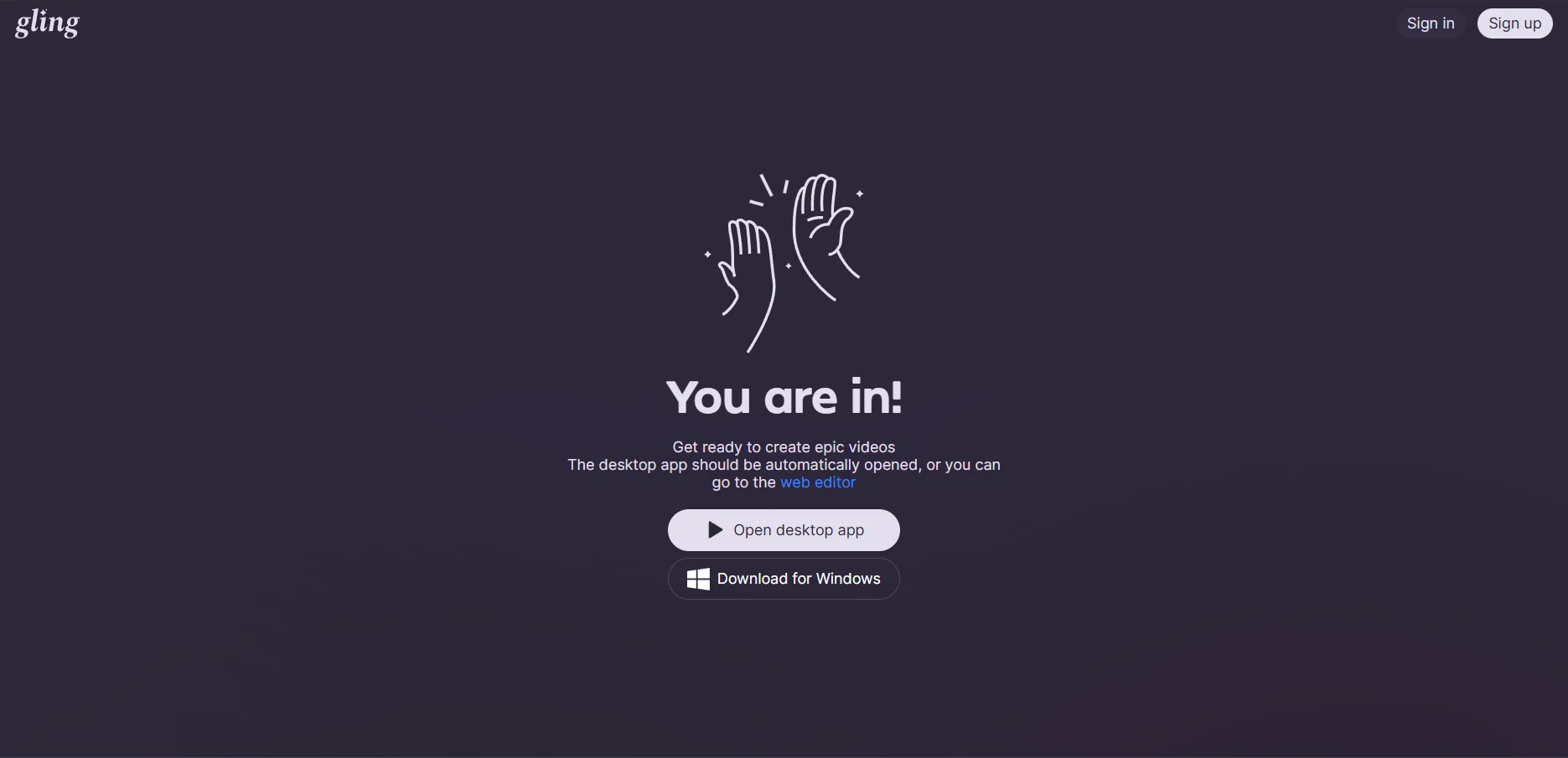 Gling AI: нейросеть для редактирования видео и создания видеоконтента с ...