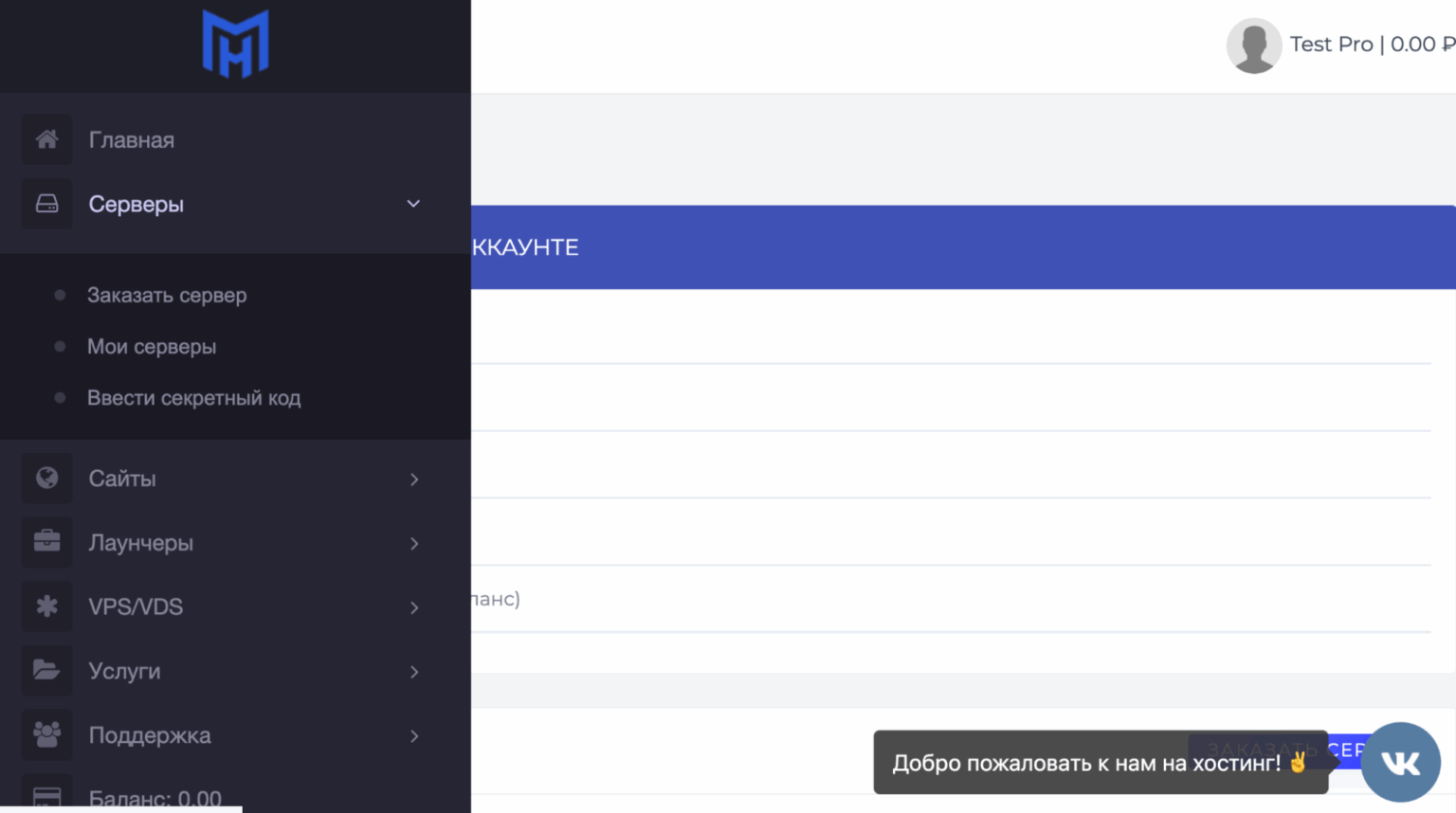 Maze Host: обзор хостинга для сайтов и игровых проектов