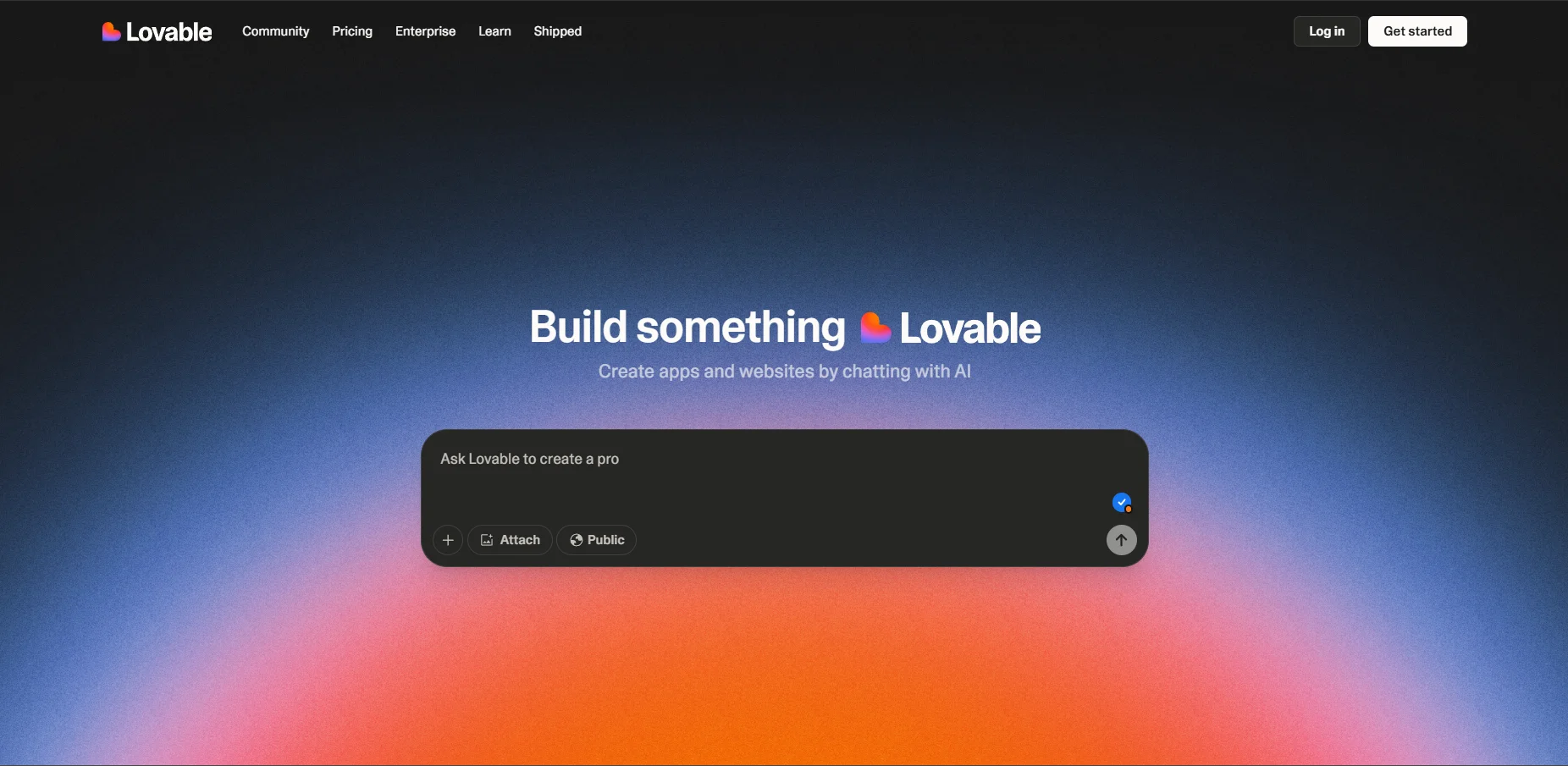 Lovable AI: платформа для создания веб-приложений без кода с помощью ИИ онлайн